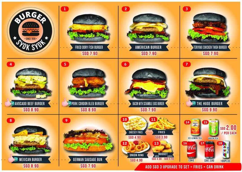 Burger Syok Syok - Fast Food Restaurant Franchise Opportunity