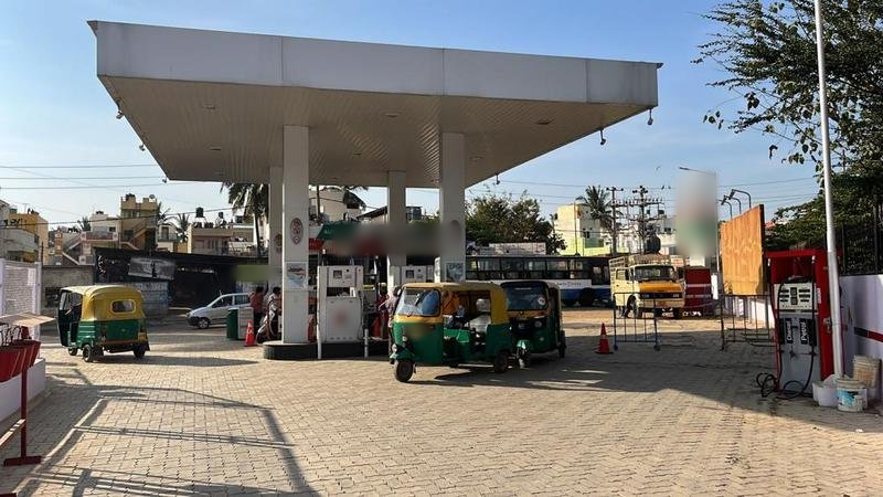 Petrol Bunk for Sale in Bangalore, India seeking INR 28 crore