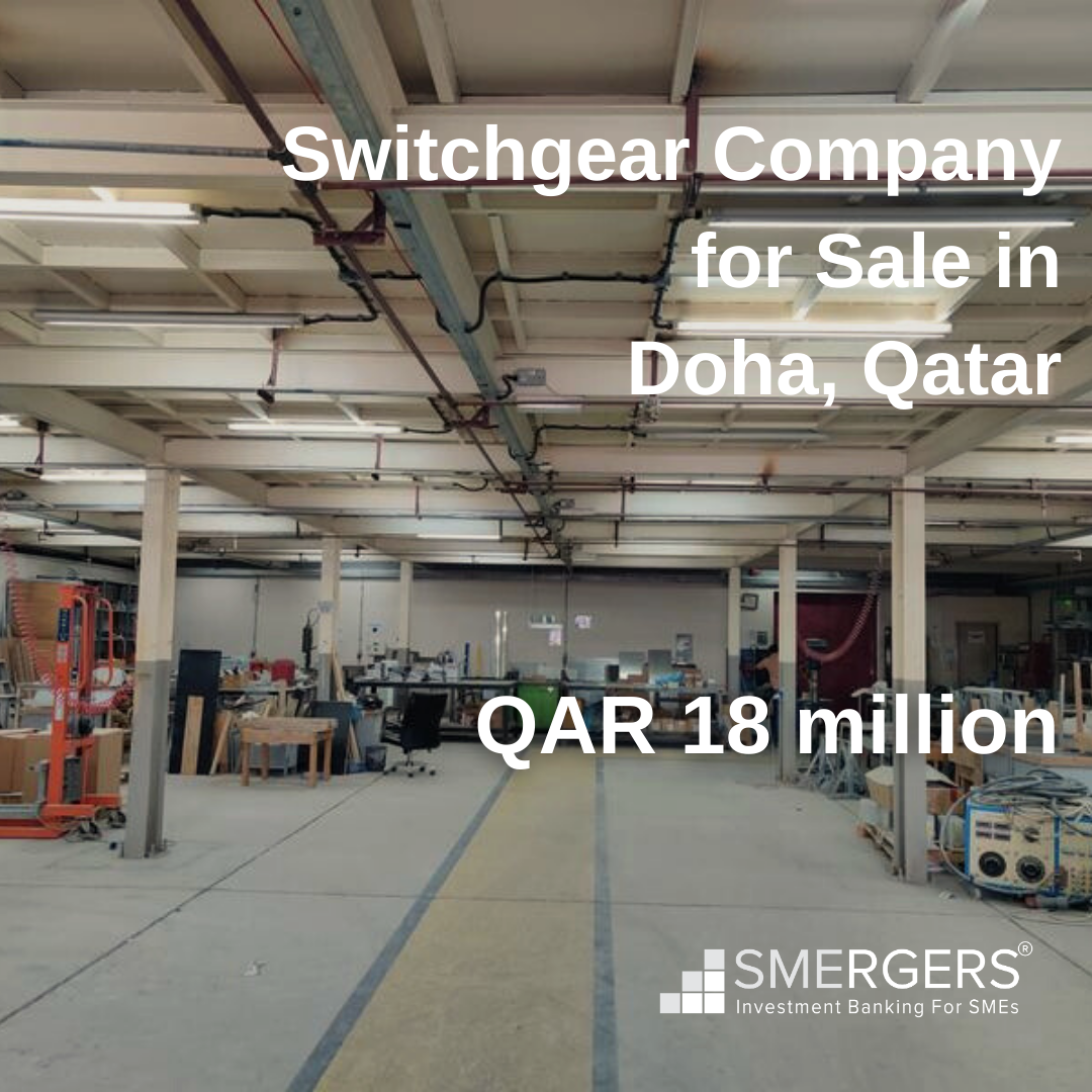 Switchgear Company for Sale in Doha, Qatar seeking QAR 18 million