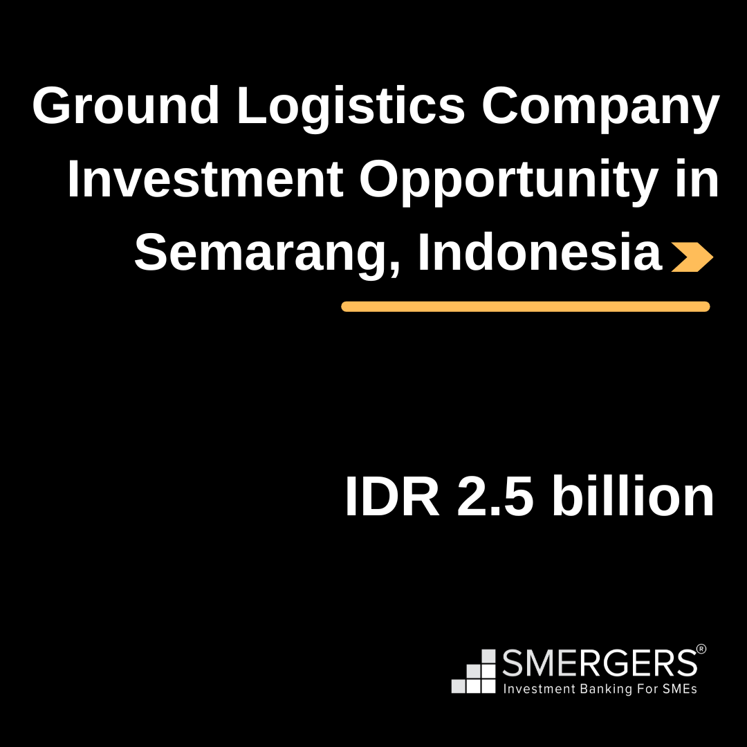 Ground Logistics Company Equity Stake For Sale in Semarang, Indonesia ...