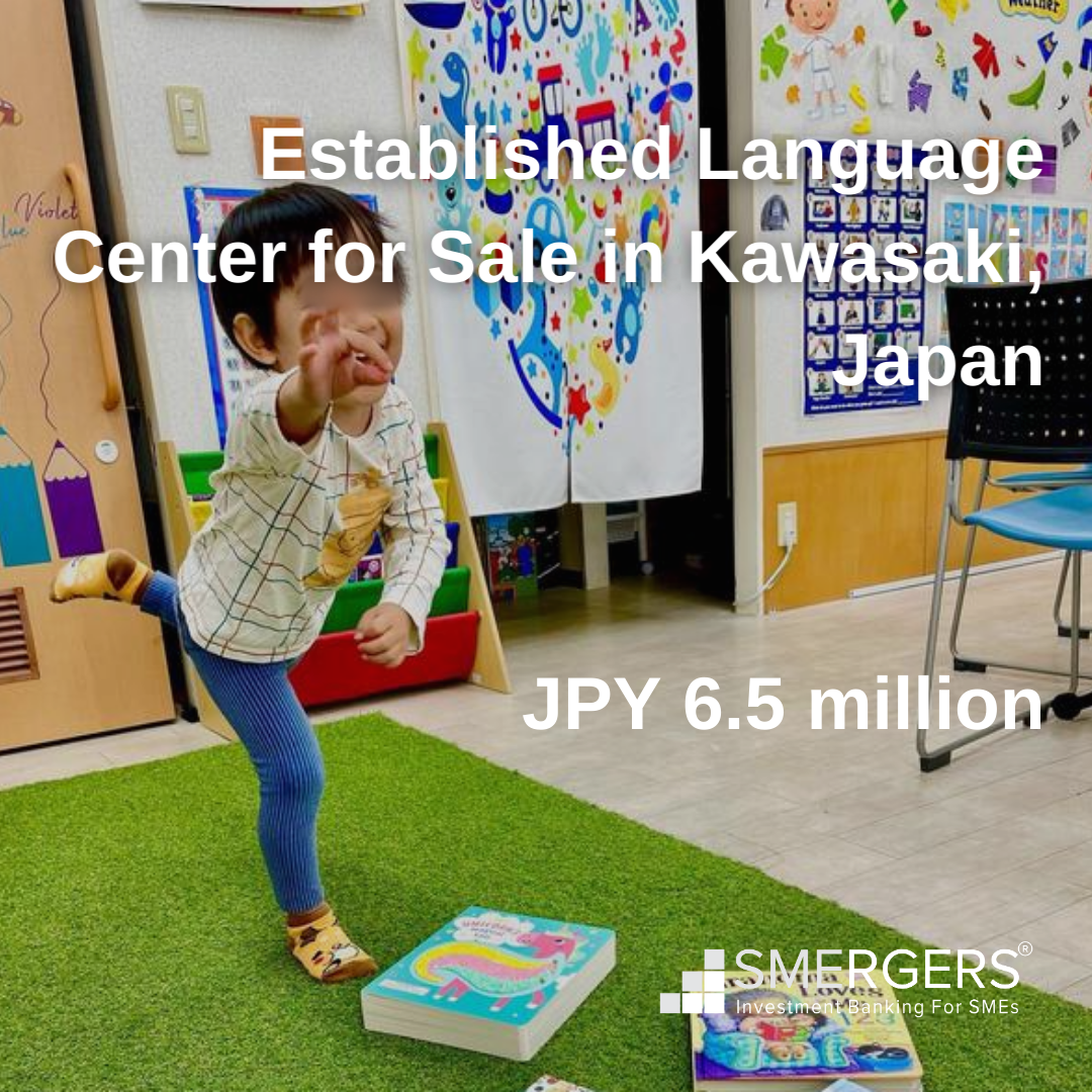 Language Center for Sale in Kawasaki, Japan seeking JPY 5 million